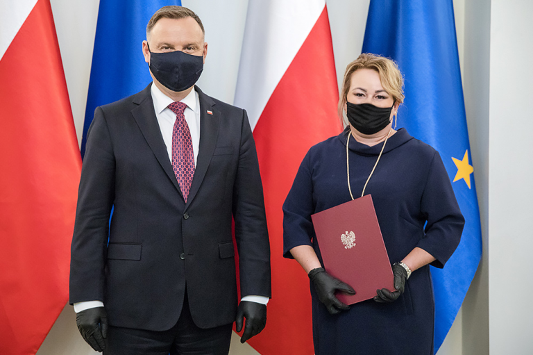 Akt nominacyjny dla prof. Katarzyny Ignatowicz - Wydział Budownictwa i ...